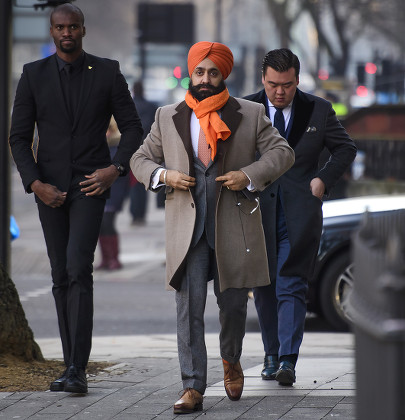Peter Singh Virdee extradition hearing, London, UK - 18 Jan 2017 Stock ...