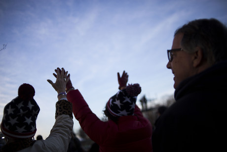 Attendees Seen During 58th Presidential Inauguration Editorial Stock ...