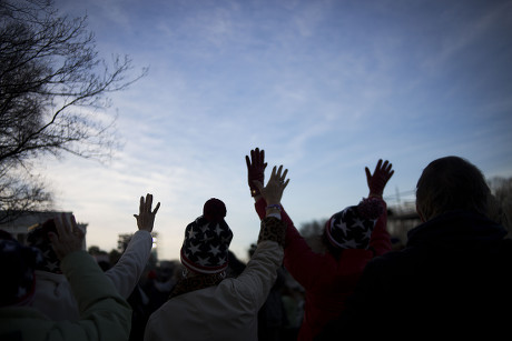 Attendees Seen During 58th Presidential Inauguration Editorial Stock ...