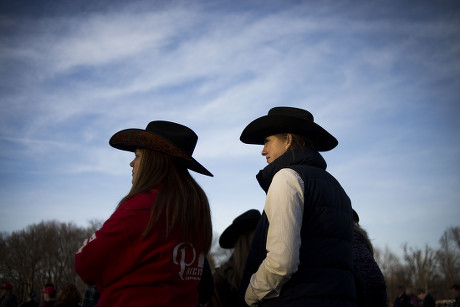 Attendees Seen During 58th Presidential Inauguration Editorial Stock ...