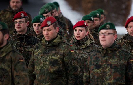 German Bundeswehr Soldiers Battalion Armored Infantryman Editorial ...