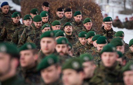 German Bundeswehr Soldiers Battalion Armored Infantryman Editorial ...