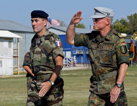 Outgoing Kfor Commander Lt Gen Holger Editorial Stock Photo - Stock ...