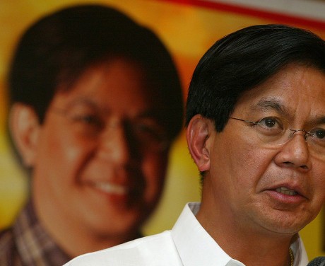 Presidential Candidate Former Police Chief Panfilo Editorial Stock ...