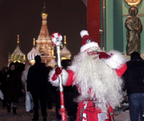 Russian Father Frost Equivalent Catholic Santa Editorial Stock Photo ...