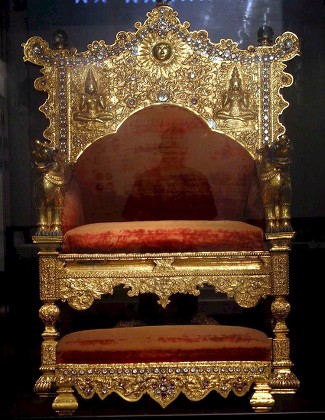 Throne Last King Kandy Sri Wickrema Editorial Stock Photo - Stock Image ...