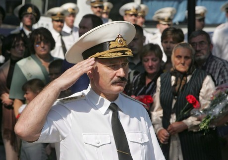 Acting Chief Commander Russian Navy Admiral Editorial Stock Photo ...