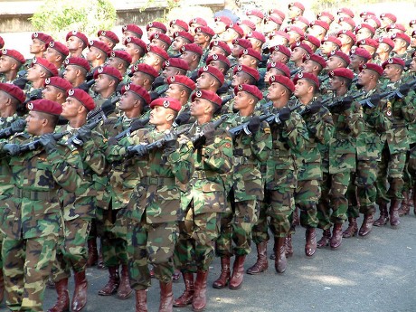 Members Elite Commando Regiment Sri Lankan Editorial Stock Photo ...