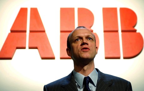 Fred Kindle Ceo Abb Talks Press Editorial Stock Photo - Stock Image ...