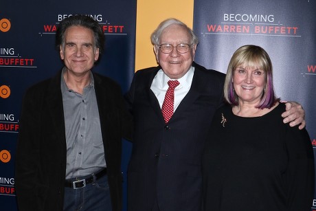 Peter Buffett Warren Buffett Susan Alice Editorial Stock Photo - Stock ...