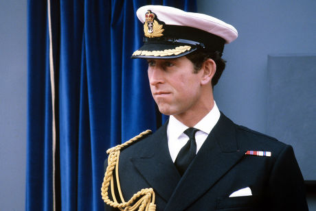 Prince Charles Naval Uniform Devonport Royal Editorial Stock Photo ...