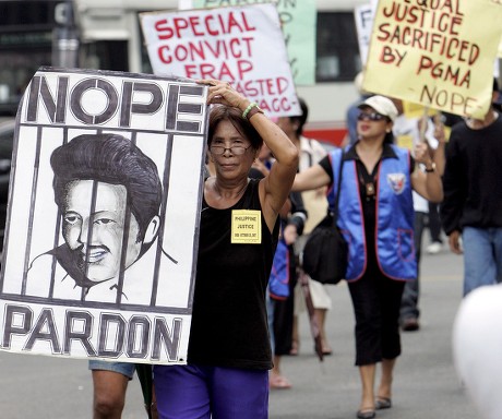 Filipino Protesters March Streets Metro Manilas Editorial Stock Photo ...