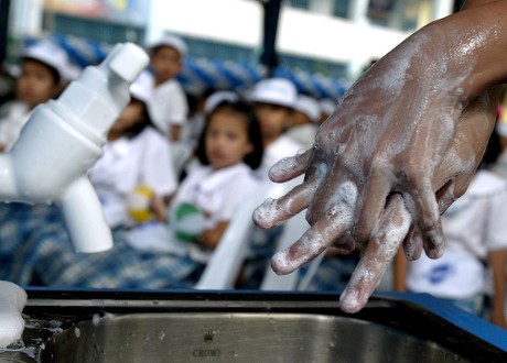 Filipino School Children Look On Proper Editorial Stock Photo - Stock ...