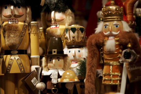 Christmas Nutcrackers Stand On Display Hechts Editorial Stock Photo ...