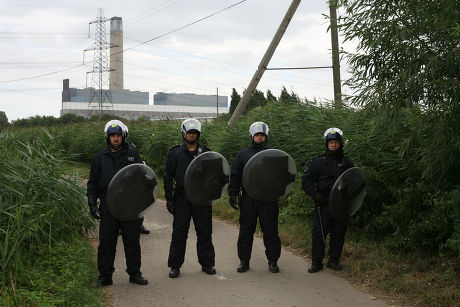Part Metropolitan Police Riot Squad Block Editorial Stock Photo - Stock ...