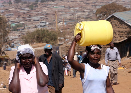 Residents Highrise Section Within Kibera Slum Editorial Stock Photo ...