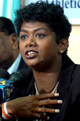 Sri Lankan Sprint Queen Susanthika Jayasinghe Editorial Stock Photo ...