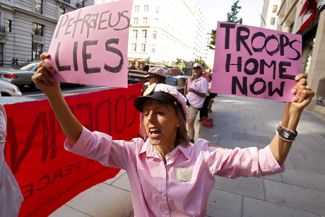 Medea Benjamin Code Pink Protests Outside Editorial Stock Photo - Stock ...