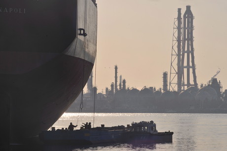 Japanese Ship Building Employees Work On Editorial Stock Photo - Stock ...