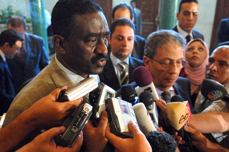 Sudanese Forgein Affairs Minister Al Semani Editorial Stock Photo ...