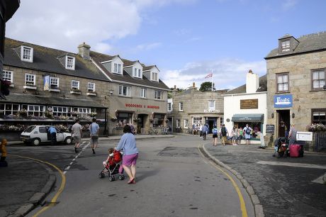 Hugh Town St Marys Isles Scilly Editorial Stock Photo - Stock Image ...