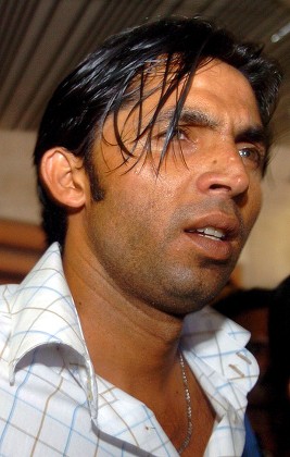 Pakistani Cricketer Mohammad Asif Arrives Allama Editorial Stock Photo ...