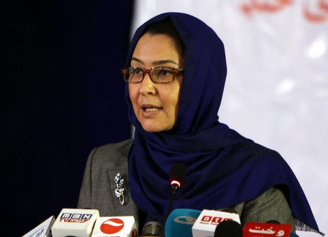 Dr Suraya Dalil Afghan Health Minister Editorial Stock Photo - Stock ...