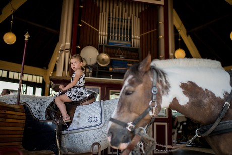 1st Vienna Pony Carousel Seen Prater Editorial Stock Photo - Stock ...