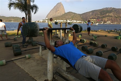 Brazilian Men Work Out Brazilian Open Editorial Stock Photo - Stock ...