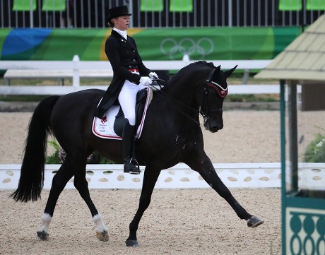 Agnete Kirk Thinggaard Denmark Her Horse Editorial Stock Photo - Stock ...