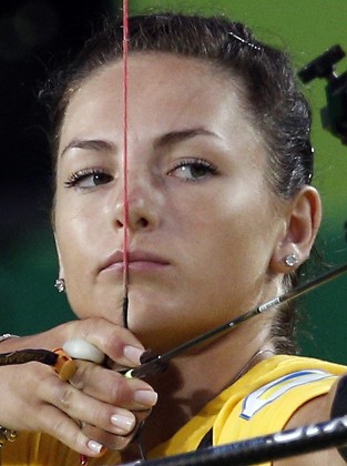 Veronika Marchenko Ukraine Takes Aim During Editorial Stock Photo ...
