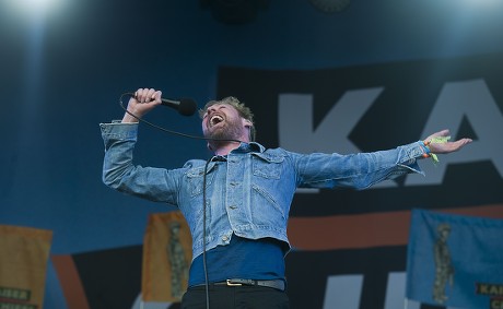 Lead Singer Guy Garvey Performs During Editorial Stock Photo - Stock ...