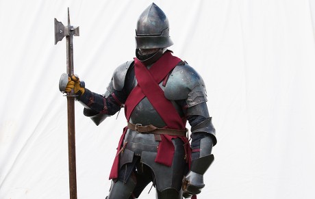 Historical Reenactor Richard Iiiera Poses Pictures Editorial Stock ...