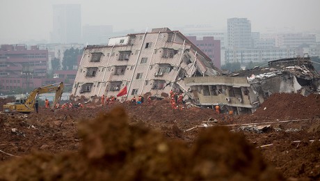Rescue Works Continued Collapsed Factory Buildings Editorial Stock ...
