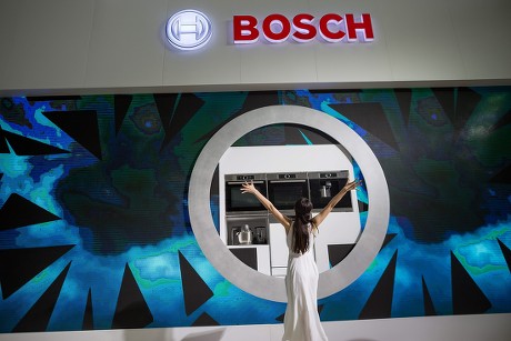 Dancer Performs Bosch Exhibition Booth During Editorial Stock Photo ...