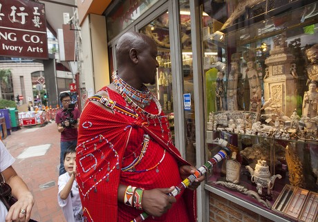 Kenyan Activist Daniel Ole Tembo Masaai Editorial Stock Photo - Stock ...