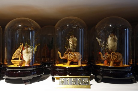 Miniature Depiction Monkey Figurines Displayed Workshop Editorial Stock ...