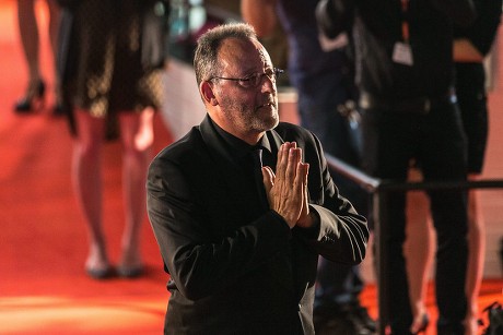French Actor Jean Reno Gestures He Editorial Stock Photo - Stock Image ...