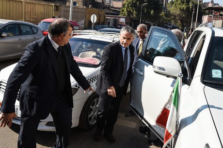Italian Ambassador Egypt Maurizio Massari C Editorial Stock Photo ...