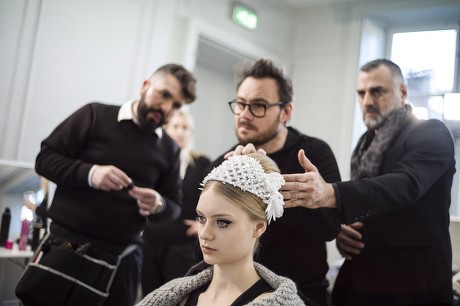 Lebanese Designer Georges Hobeika R Checks Editorial Stock Photo ...