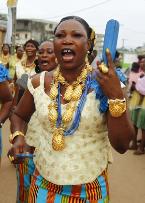 Ivory Coast Culture Generation Festival - Sep 2016 Stock Pictures ...