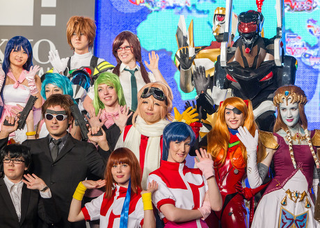 Cosplayer Participants Coming 22 Different Countries Editorial Stock ...