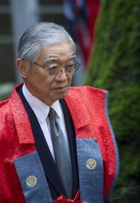 Tsunenari Tokugawa Present Patriarch Tokugawa Clan Editorial Stock ...