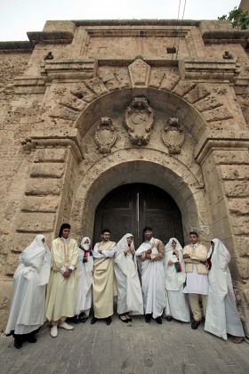 Libyan Men Wearing Traditional National Attire Editorial Stock Photo ...