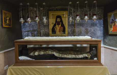 Mostly Preserved Body Greek Orthodox Monk Editorial Stock Photo - Stock ...