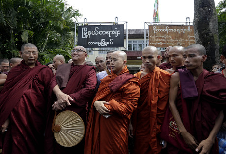 Controversial Buddhist Monk U Wirathu C Editorial Stock Photo - Stock ...