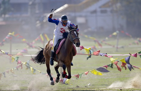 Nepalese Soldier Participates Competition During Traditional Editorial ...