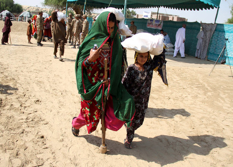 People Affected Famine Receive Ration Distributed Editorial Stock Photo ...