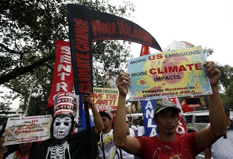 Filipino Protesters Carry Placards During Protest Editorial Stock Photo ...