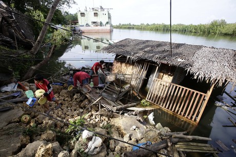 Abatan Bridge Destroyed By 7 2magnitude Editorial Stock Photo - Stock ...